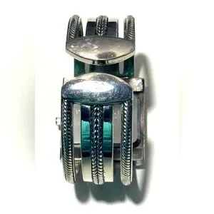 Premier Designs | Accessories | Premier Designs Silver Tone Cuff Watch ...